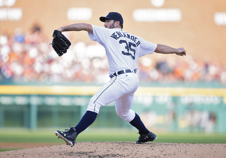 Detroit Tigers Pitcher Justin Verlander 35 Editorial Stock Photo ...