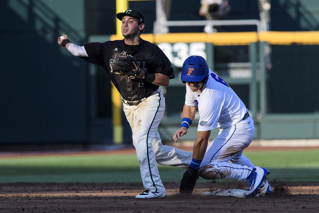 Coastal Carolina Left Fielder Anthony Marks Editorial Stock Photo ...
