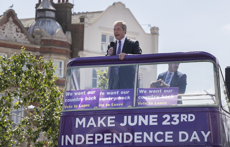 Ukip Party Leader Nigel Farage Waits Editorial Stock Photo - Stock ...