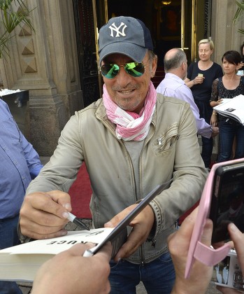 Bruce Springsteen Arriving His Hotel Editorial Stock Photo - Stock ...