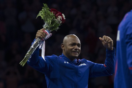 John Orozco Reacts Rio Mens Gymnastics Editorial Stock Photo - Stock Image | Shutterstock