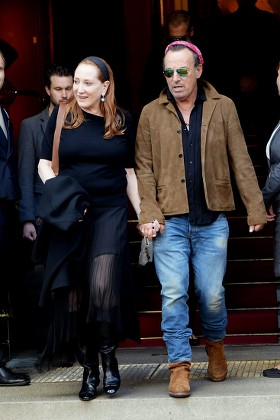 Bruce Springsteen Wife Patti Scialfa Leave Editorial Stock Photo ...