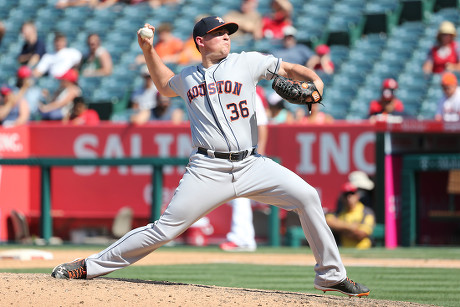 Houston Astros Relief Pitcher Will Harris Editorial Stock Photo - Stock ...