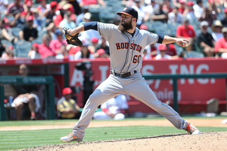 Houston Astros Relief Pitcher Will Harris Editorial Stock Photo - Stock ...