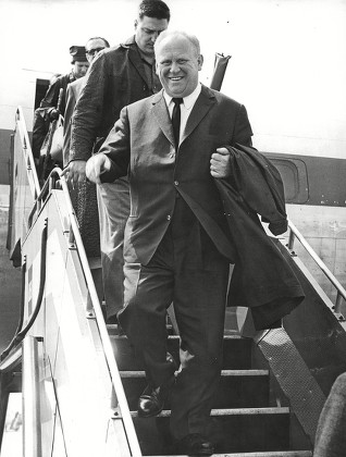 Actor Gert Frobe Arriving London Airport Editorial Stock Photo - Stock ...