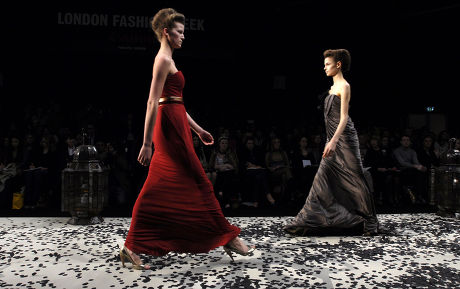 Model On Catwalk Editorial Stock Photo - Stock Image | Shutterstock