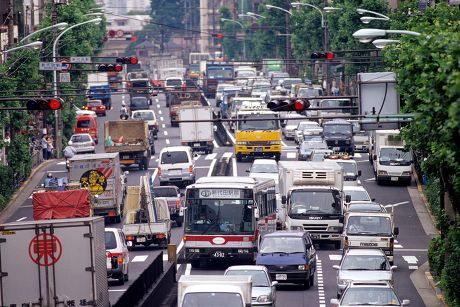 Heavy Traffic Heavy Traffic Lights On Editorial Stock Photo - Stock ...