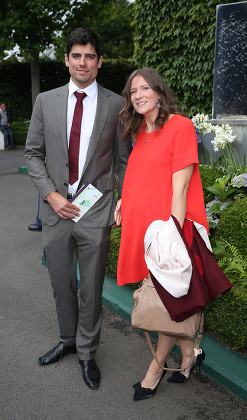 Alistair Cook His Wife Alice Hunt Editorial Stock Photo - Stock Image ...