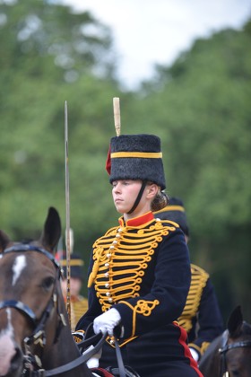 Kings Troop Royal Horse Artillery Take Editorial Stock Photo - Stock ...