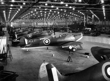 Raf Vickers Armstrong Supermarine Spitfire Mk Editorial Stock Photo ...