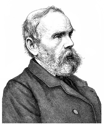 Historical Illustration 19th Century Portrait Friedrich Editorial Stock ...