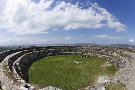 Ring Fort Grianan Aileach Ailech Grianan Editorial Stock Photo - Stock ...