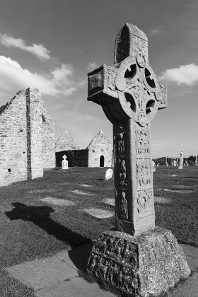 Copy High Cross Cross Scriptures Clonmacnoise Editorial Stock Photo ...