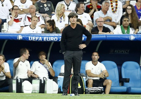 Germany Coach Joachim Low During Semifinal Editorial Stock Photo ...
