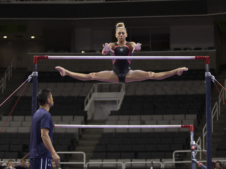 Ashton Locklear During Podium Training Day Editorial Stock Photo ...