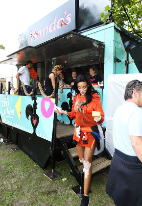 Chantelle Brownyoung Spotted Enjoying Feast Periperi Editorial Stock ...