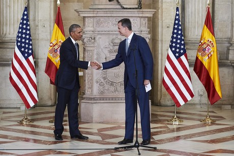__COUNT__ Barack Obama visit to Spain - 10 Jul 2016 Stock Pictures ...