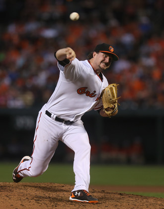 Baltimore Orioles Pitcher Mike Wright 59 Editorial Stock Photo - Stock ...
