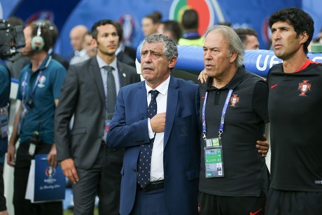 Portugal Manager Fernando Santos During Euro Editorial Stock Photo ...