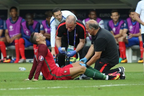 Early Injury Portugal Forward Cristiano Ronaldo Editorial Stock Photo ...