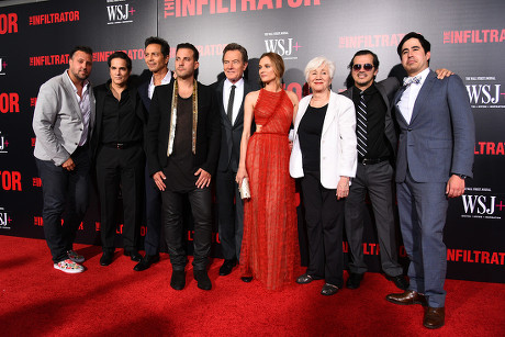 Cast Producers Infiltrator Bryan Cranston Diane Editorial Stock Photo ...