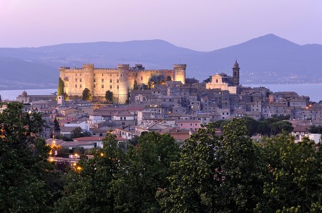 Castello Odescalchi Fortress Duomo Santo Stefano Editorial Stock Photo ...