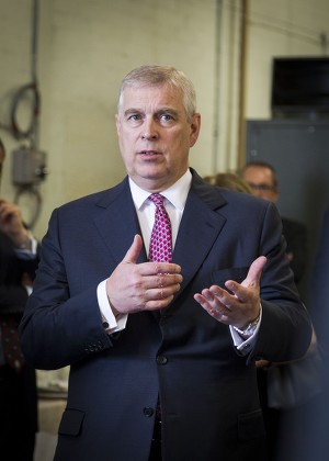 Prince Andrew Visits Macbey Metal Packaging Editorial Stock Photo ...