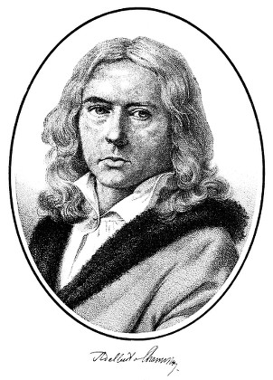Historical Print Engraving Portrait Adelberg Von Editorial Stock Photo ...