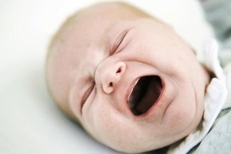 Model Released Baby Girl Crying Screaming Editorial Stock Photo - Stock ...