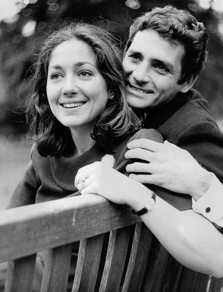 Actor David Hedison His Fiancee Bridget Editorial Stock Photo - Stock ...