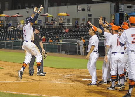 Bowling Green Hot Rods Left Fielder Editorial Stock Photo - Stock Image ...