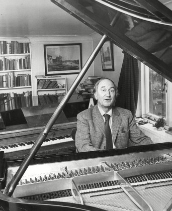 Joseph Cooper British Pianist Broadcaster Compere Editorial Stock Photo ...