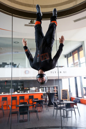 Flyin Hosts Largest Indoor Skydiving Wind Editorial Stock Photo - Stock ...