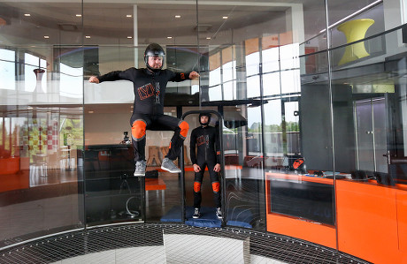 FLY-IN HOSTS LARGEST INDOOR SKYDIVING WIND Editorial Stock Photo ...