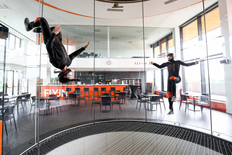 Flyin Hosts Largest Indoor Skydiving Wind Editorial Stock Photo - Stock ...