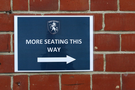 Sign Indicates That More Seating Available Editorial Stock Photo ...
