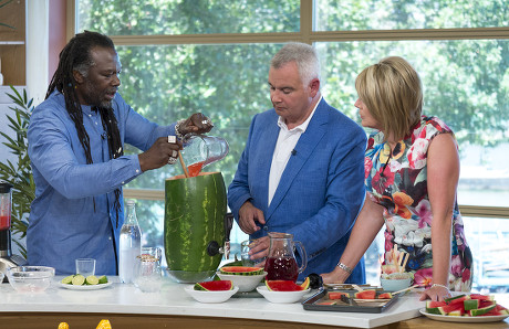 Levi Roots Eamonn Holmes Ruth Langsford Editorial Stock Photo - Stock ...