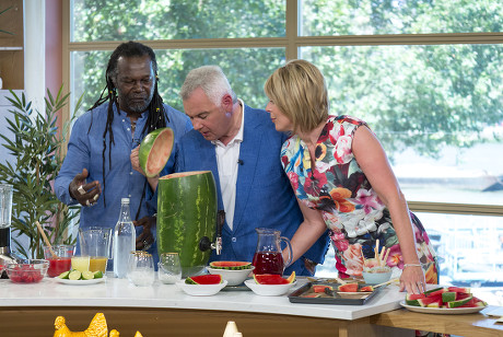 Levi Roots Eamonn Holmes Ruth Langsford Editorial Stock Photo - Stock ...