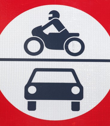 Road Sign Cars Motorcycles Prohibited Germany Editorial Stock Photo ...