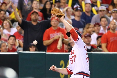 Los Angeles Angels Left Fielder Todd Editorial Stock Photo - Stock ...