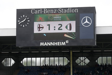 Full Time Score Displayed On Scoreboard Editorial Stock Photo - Stock ...