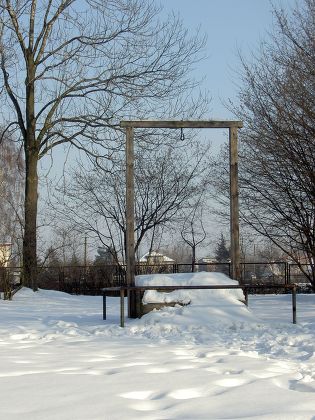 Auschwitz 1 Concentration Camp Gallows Which Editorial Stock Photo ...