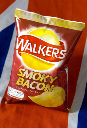 2 Walkers Smoky Bacon Crisps Home Editorial Stock Photo - Stock Image | Shutterstock