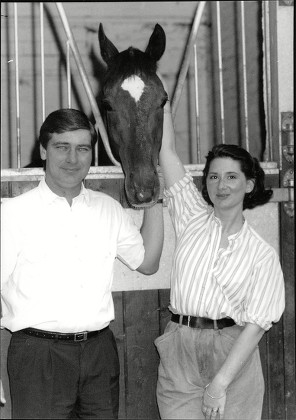 Racehorse Trainer John Akehurst His Wife Editorial Stock Photo - Stock ...