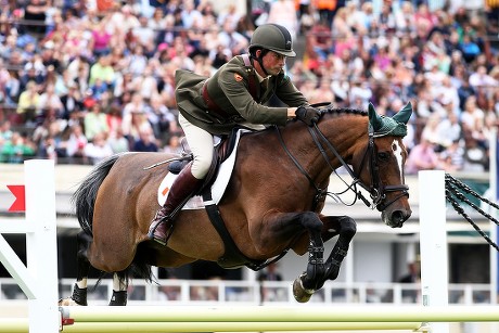 Captain Geoff Curran Riding On Ringwood Editorial Stock Photo - Stock ...