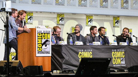 'Supernatural' TV series panel, Comic-Con International, San Diego, USA ...