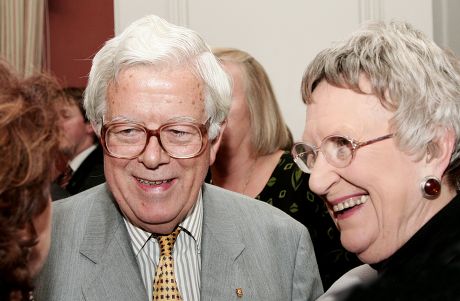 Lord Geoffrey Howe Lady Howe German Editorial Stock Photo - Stock Image ...