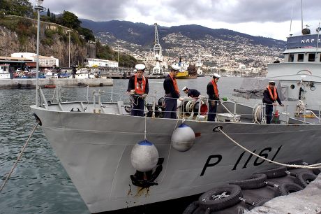 Portuguese Navy Patrol Boat Arrives Funchal Editorial Stock Photo ...