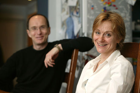 WRITERS NICCI GERRARD AND SEAN FRENCH AT HOME, ELMSETT, BRITAIN - 17 ...