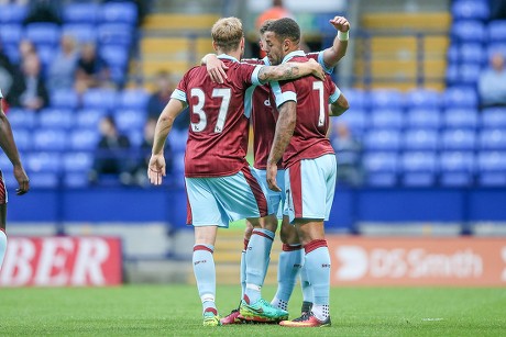 Burnley Players Celebrate Andre Grays Burnley Editorial Stock Photo ...